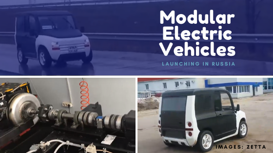 Modular Electric Vehicle Ready For Russia - PRV Engineering